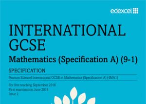 ONLINE IGCSE MATHS EDEXCEL (9-1) – Bestgrade